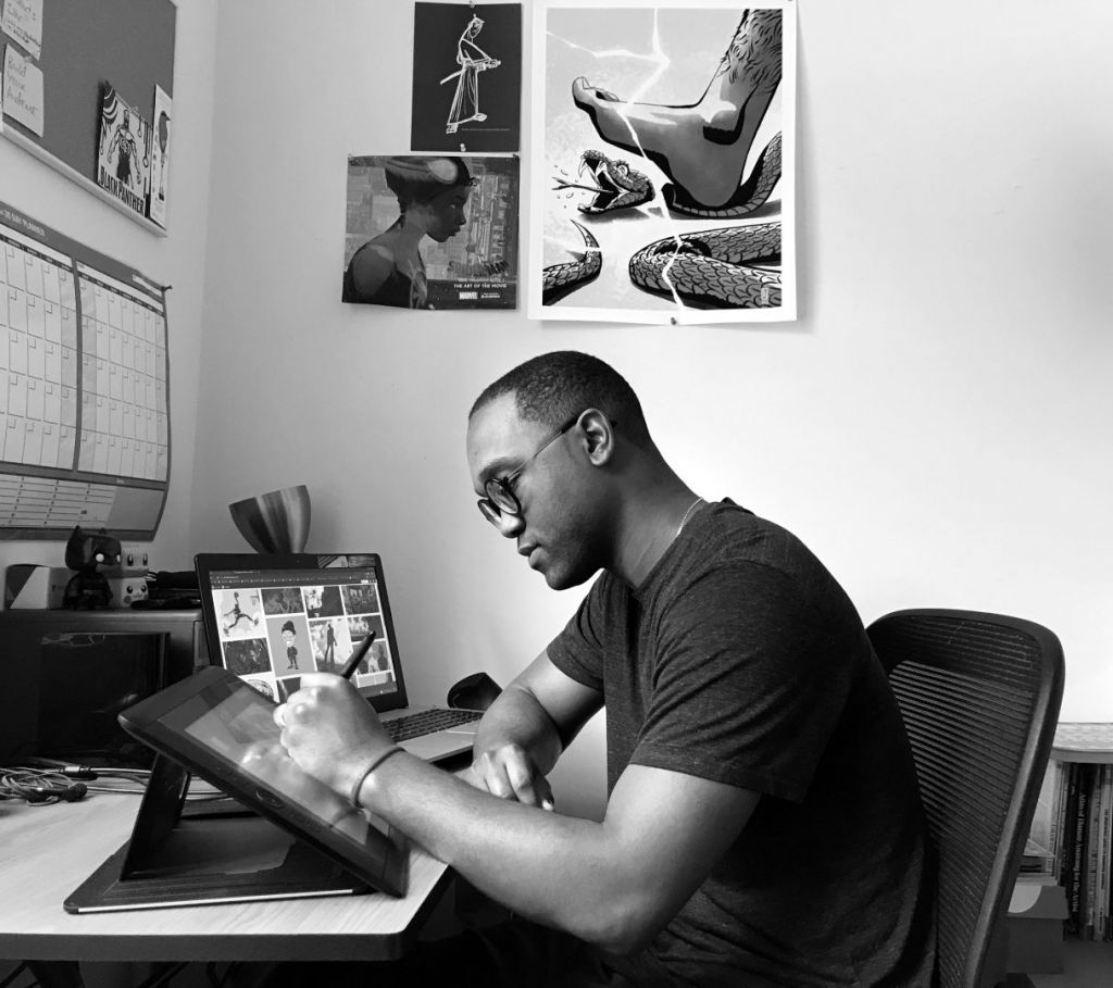 Meet Darnell Johnson | Illustrator & Story Artist - SHOUTOUT ATLANTA