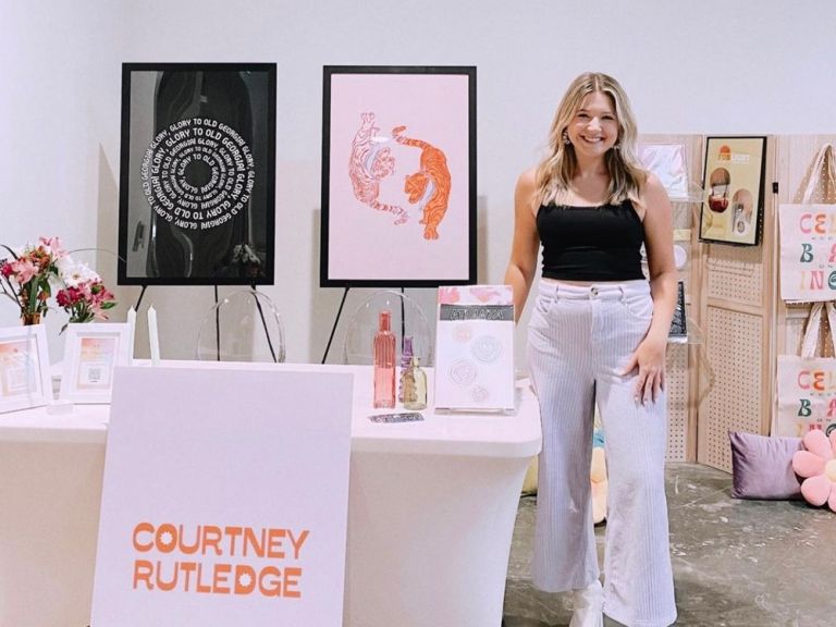 Meet Courtney Rutledge | Graphic Designer - SHOUTOUT ATLANTA